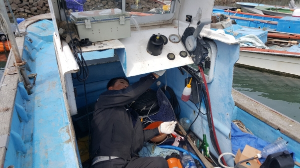 전남 도서․벽지 어업용기자재 이동수리 신청하세요